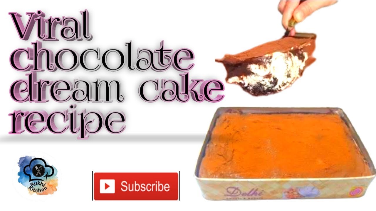 Dream Cake😍 | No Oven Chocolate Dream Cake | #viral |recipe by Rukhi ...