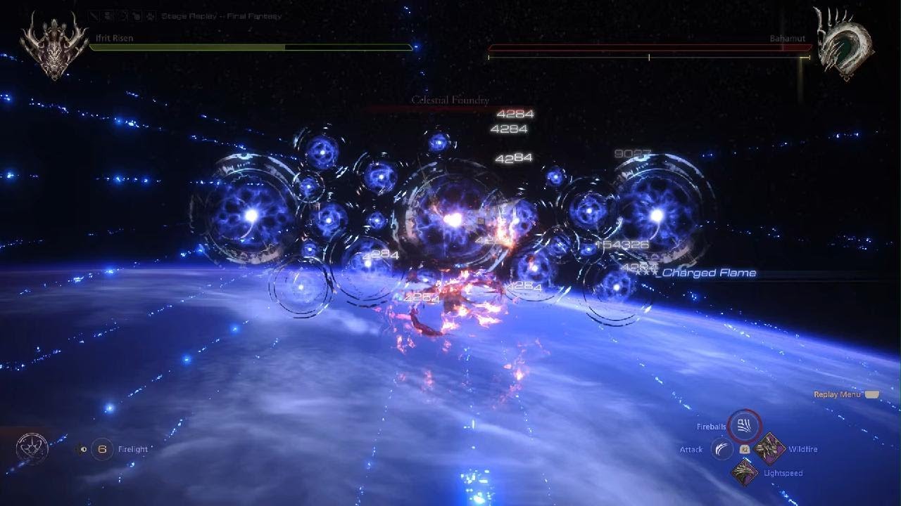 Ffxvi Ifrit Vs Bahamut Celestial Foundry Dodges Youtube