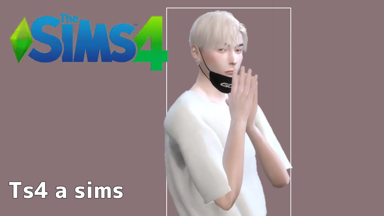 TS4] create a sim-Create a Korean style character+CC - YouTube