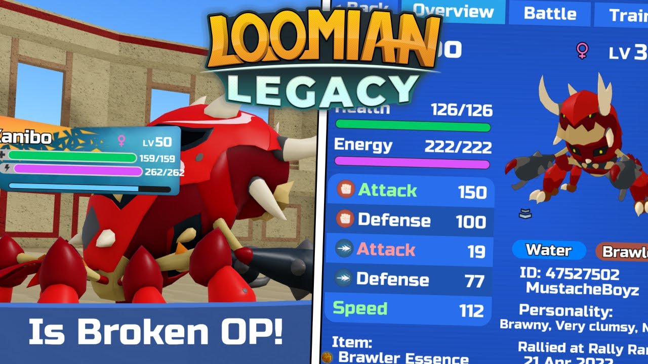 This KANIBO TEAM Is BROKEN OP In ATLANTHIAN CITY UPDATE! | Loomian ...