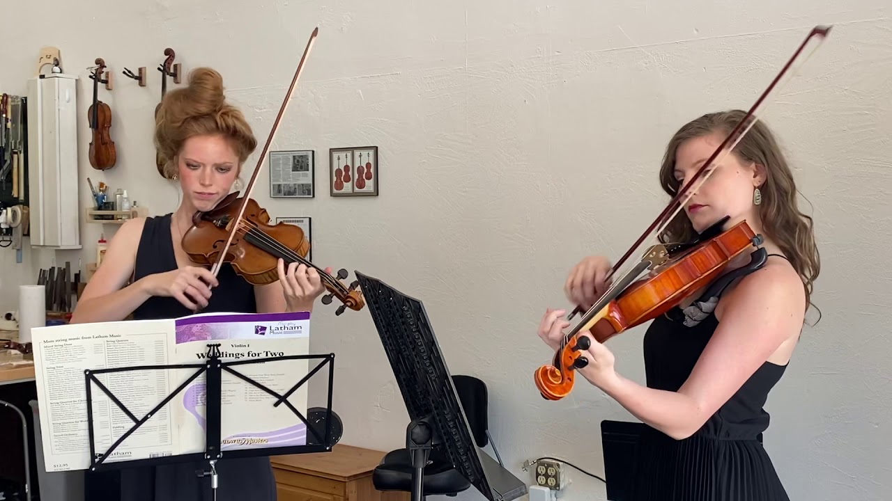 La rejouissance— Arabesque Ensembles String Duo - YouTube