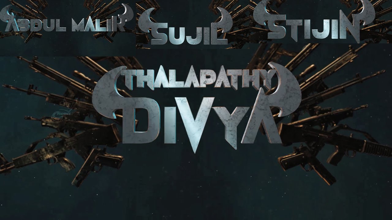 Thalapathy Beast Mood Font | Phoenix Look | 11 Names | Font - YouTube