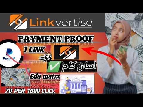 Linkvertise tutorial | how to earn money vertise shortening link ...