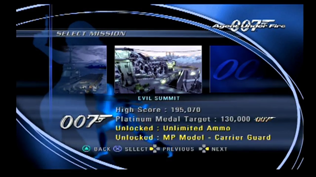 007: Agent Under Fire Walkthrough! Mission 12! Evil Summit! Platinum ...