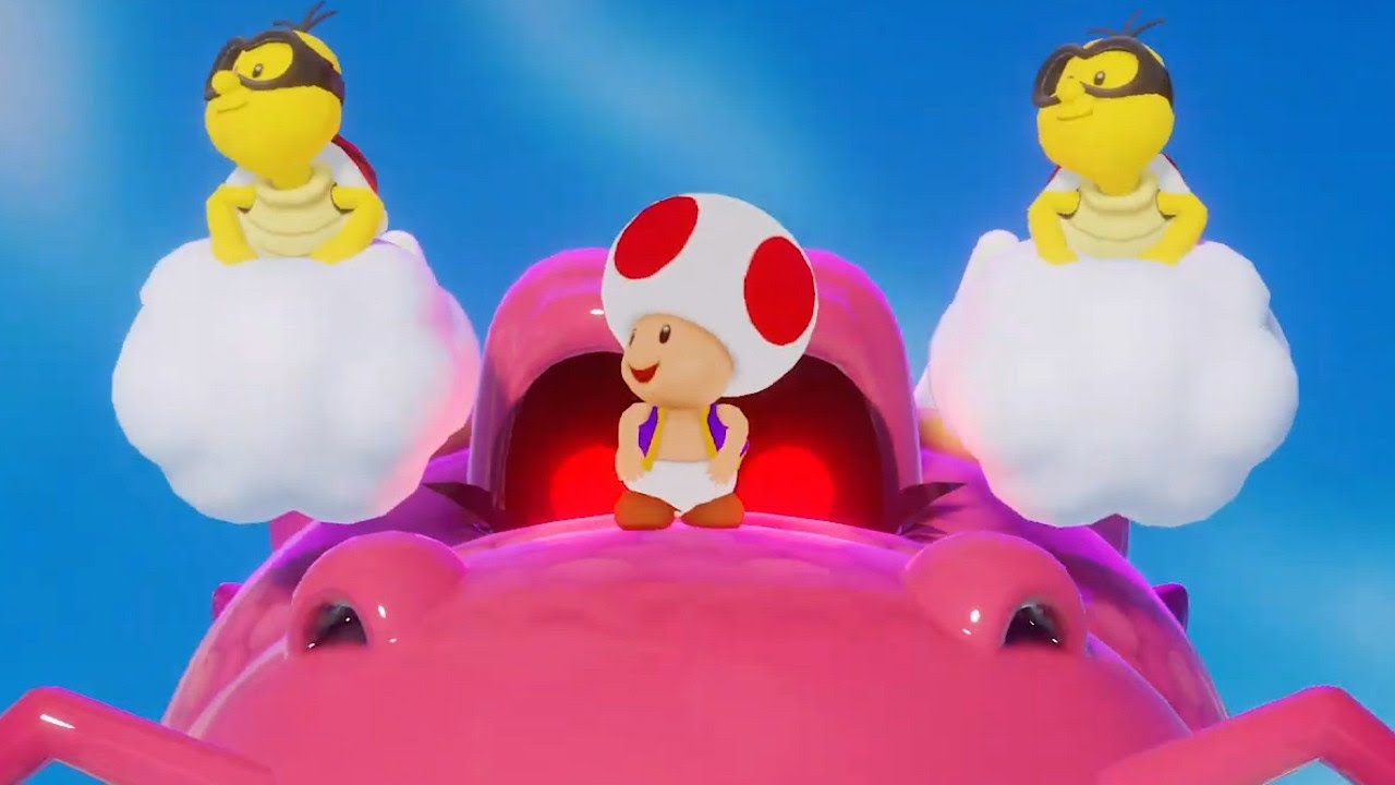 Toad Chandelier French Bonne année hein ! - YouTube