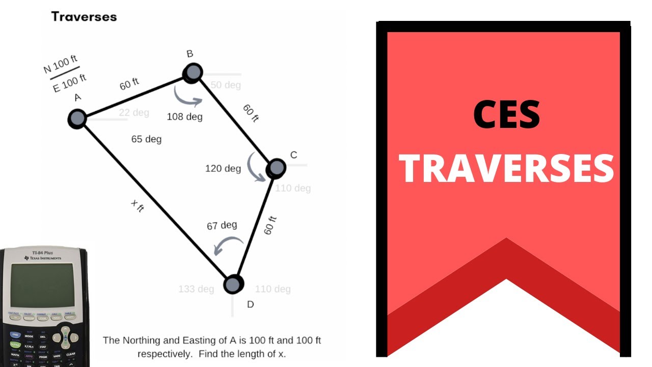 Engineering Surveying - Traverses - YouTube