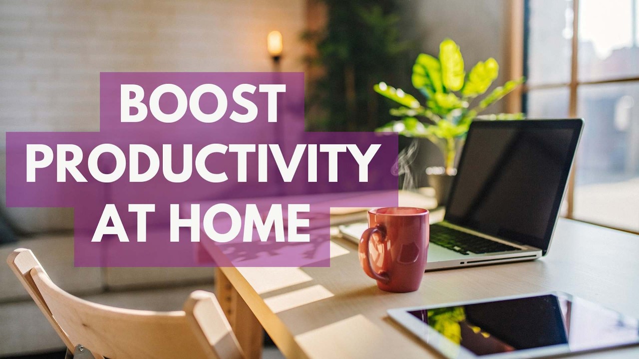 How to Create a Positive Work Environment at Home | Productivity Tips ...