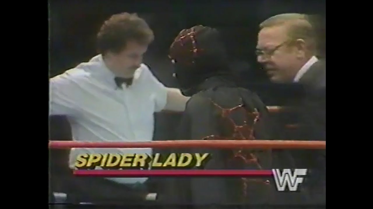 Wenona Little Heart vs Spider Lady All Star Wrestling July 7th, 1985 ...