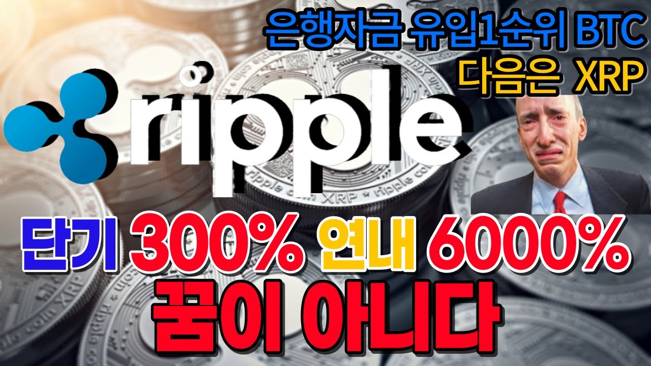 리플 코인 은행자금 유입1순위 Btc 다음은 Xrp 단기 300 연내 6000 꿈이 아니다 리플 리플시세 리플전망 리플소송 리플소송결과 리플실시간 리플매수
