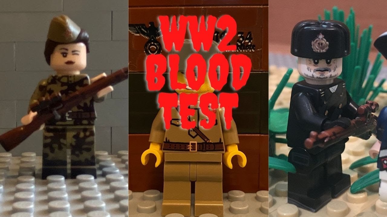 Lego Animation Ww2 Blood Effects - YouTube