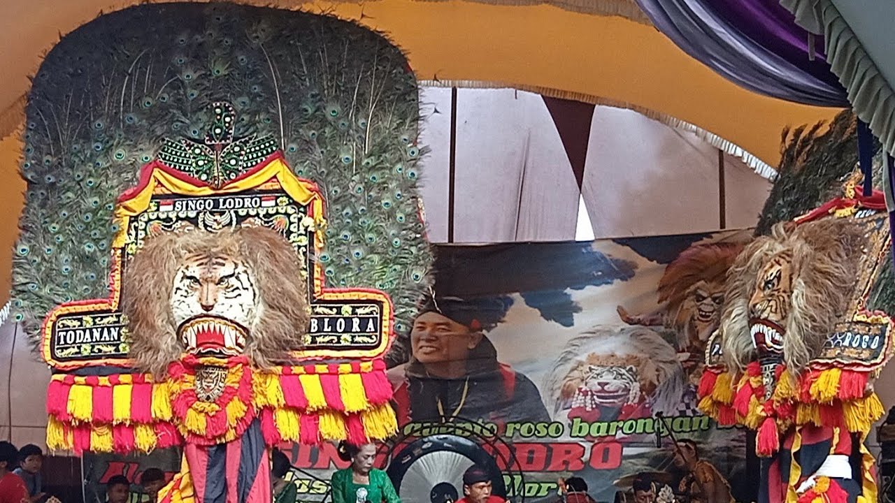 ADU SEKIL DAN KEKUATAN //PEMBARONG REOG PONOROGO //SINGO LODRO TODANAN ...