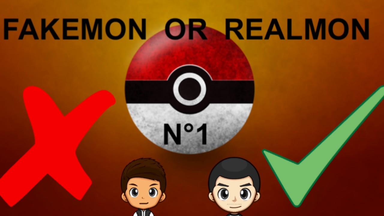 FAKEMON OR REALMON? N°1 - YouTube