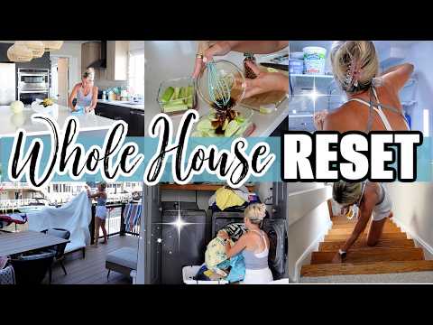 I Cleaned My Entire House in One Day | Realistic Mom Reset