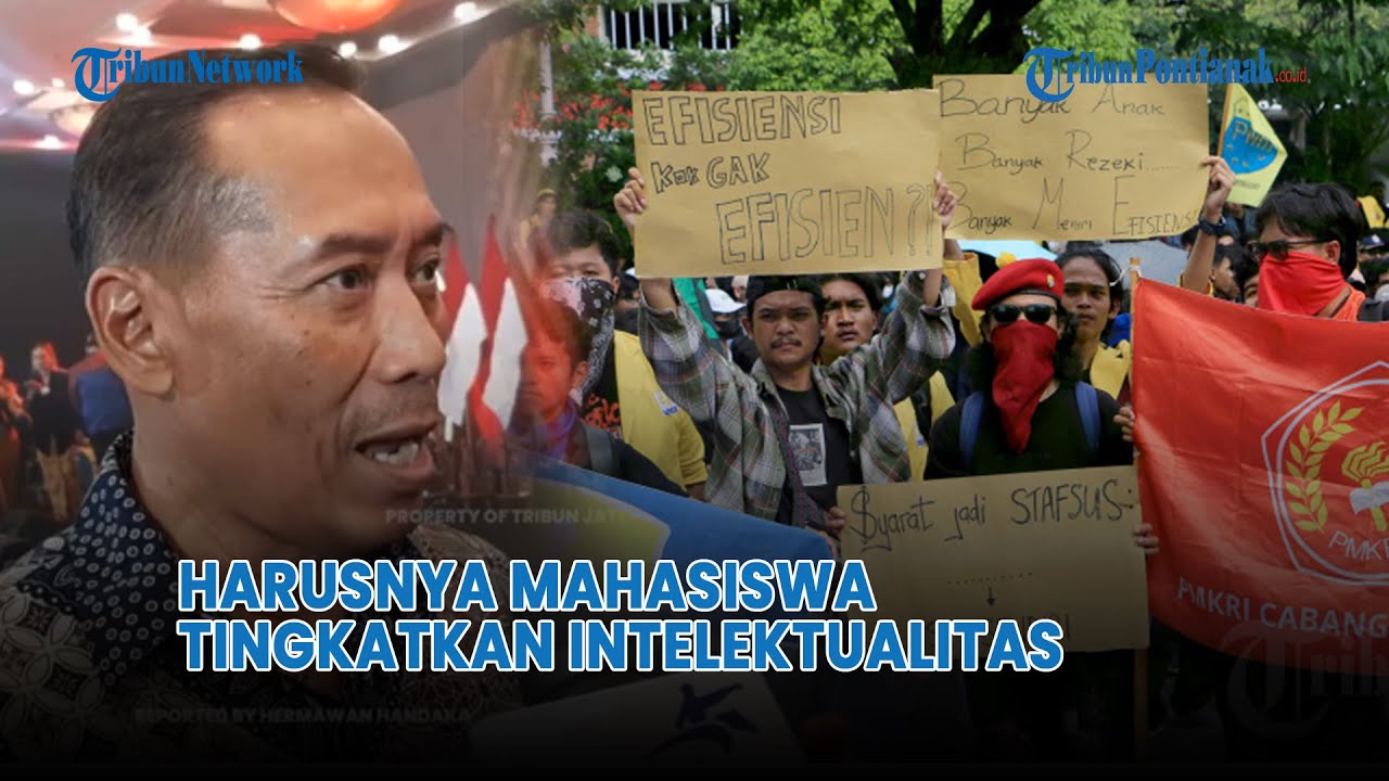 Ramai Demo Indonesia Gelap, Kementerian Pendidikan: Harusnya Mahasiswa ...