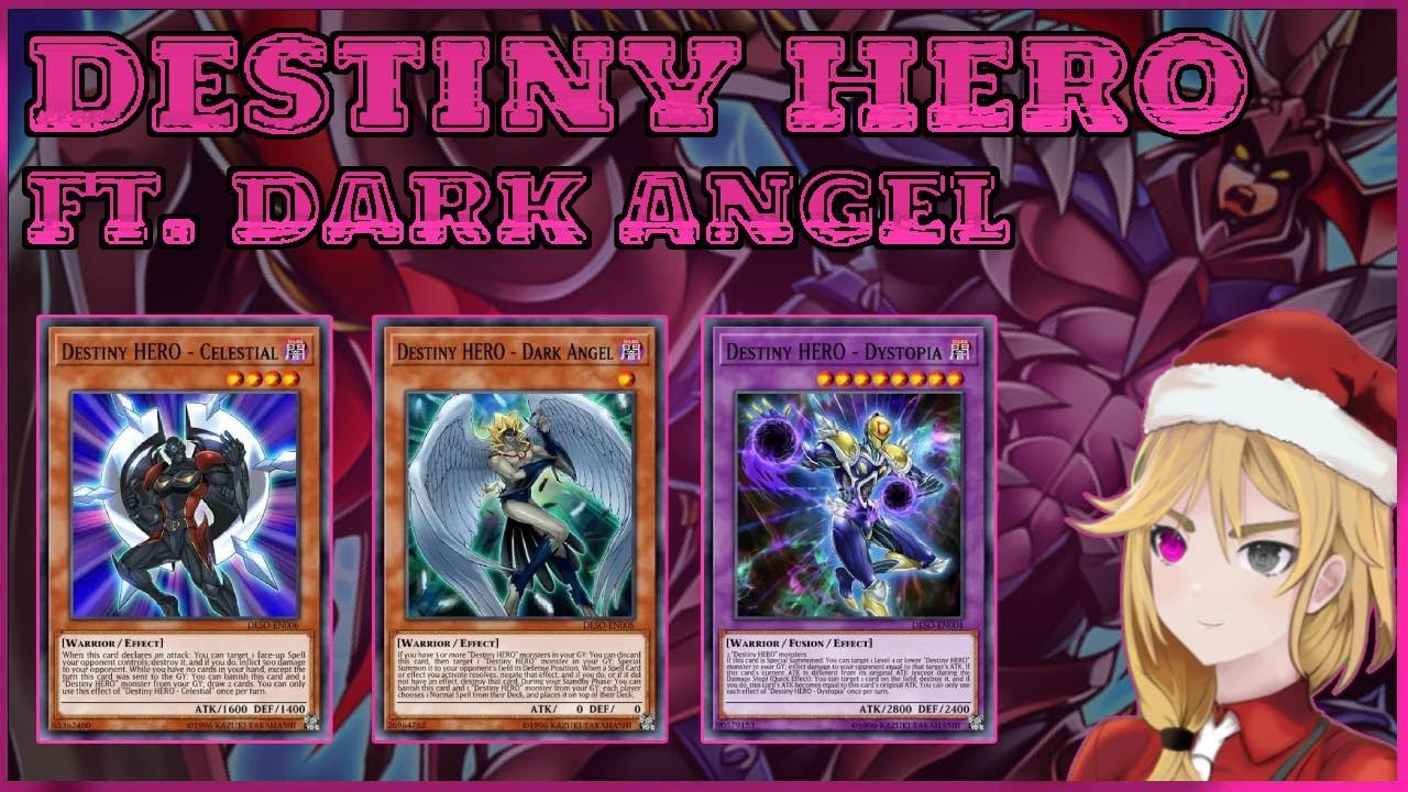[DUEL LINKS] DESTINY HERO! FT. DARK ANGEL, NIEGA HASTA SUPERPOLY :D ...