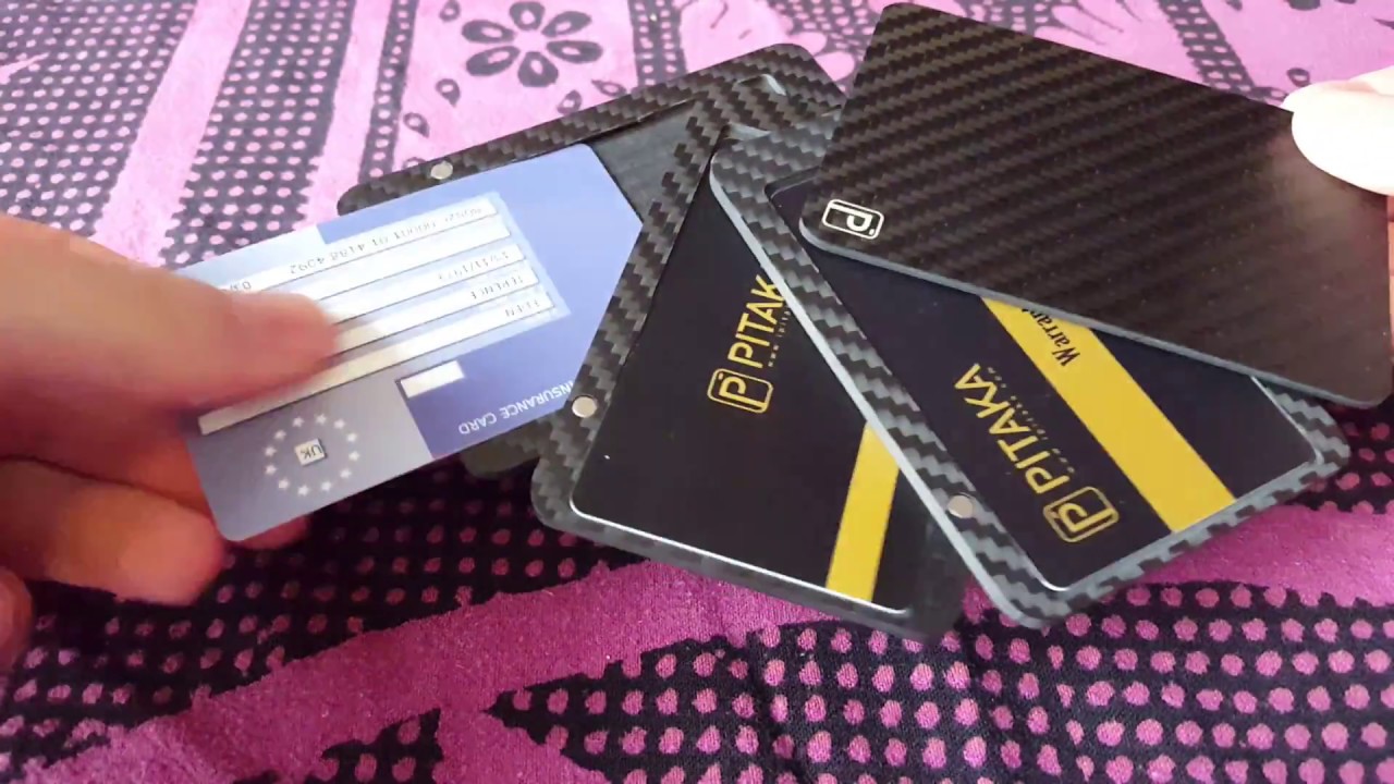 PITAKA Carbon Fibre Wallet Review - YouTube