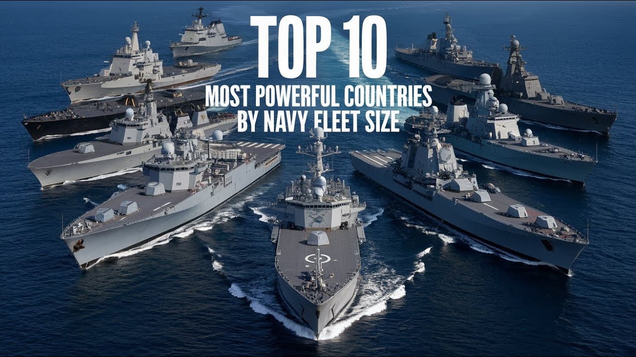 Top 10 Most Powerful Countries by Navy Fleet Strength - YouTube