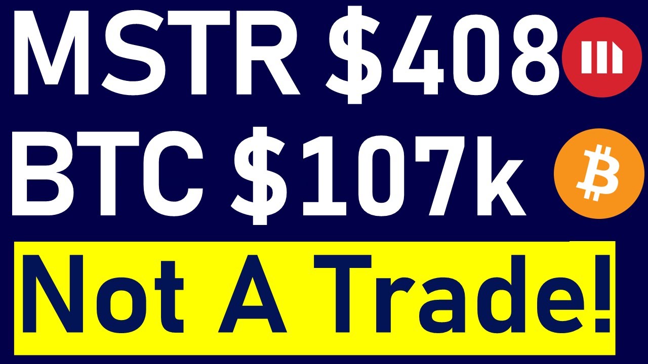 Why MSTR Stock Is NOT A Trade! Min holding period, best p/NAV, BTC ...