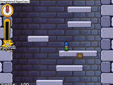 Icy Tower 1.4 Hack - Time Freeze - YouTube