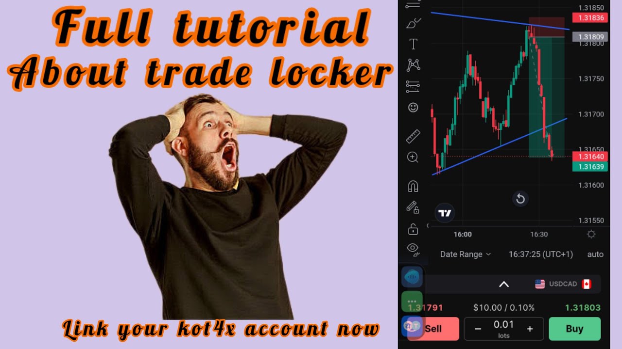 HOW TO USE TRADE LOCKER 🛅/LINK YOU KOT4X ACCOUNT NOW AND START TRADING - YouTube