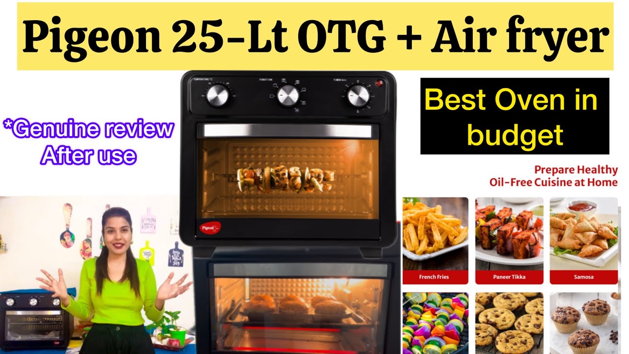 Pigeon 25 Litre Dual OTG+Air fryer l Cheap and Best Oven l Genuine ...
