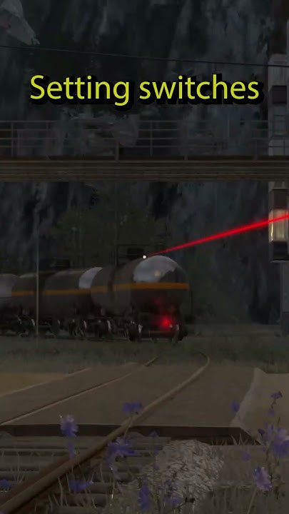 How to properly set correct switches in Derail Valley? - YouTube