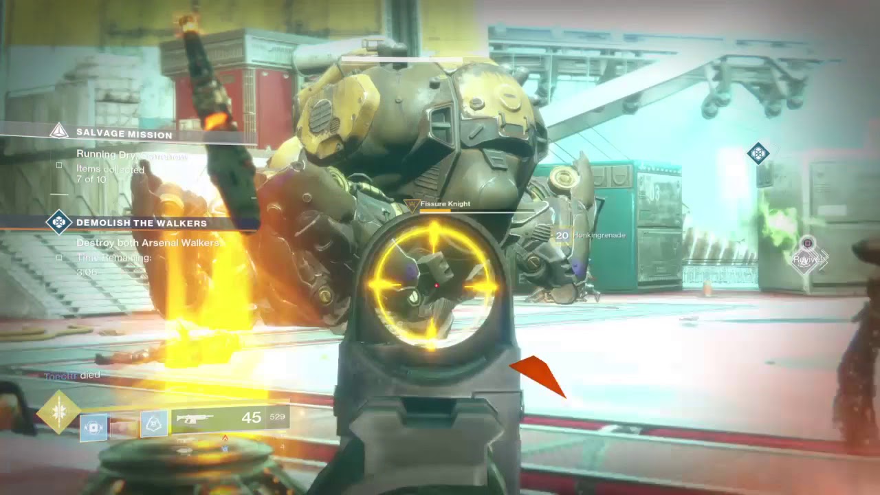 Destiny 2 Knight Goes For A Ride - YouTube