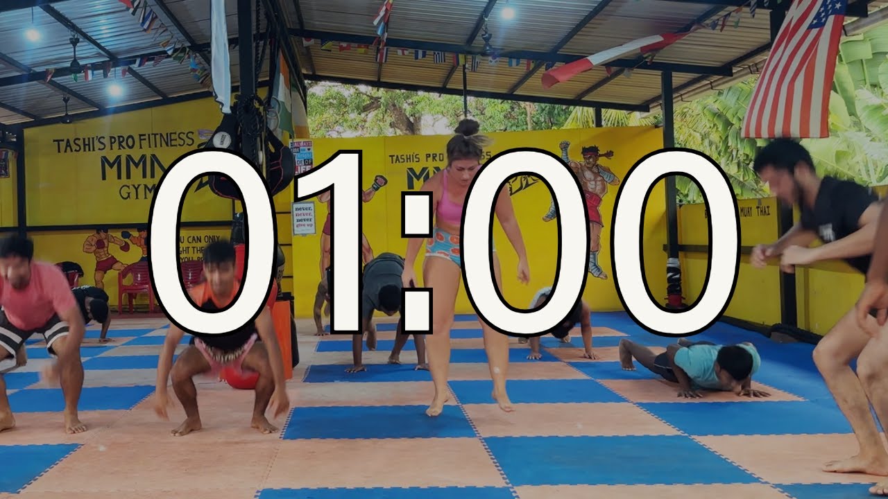 1-Minute Timer (Workout Countdown Timer) with Music 🇮🇳 - YouTube