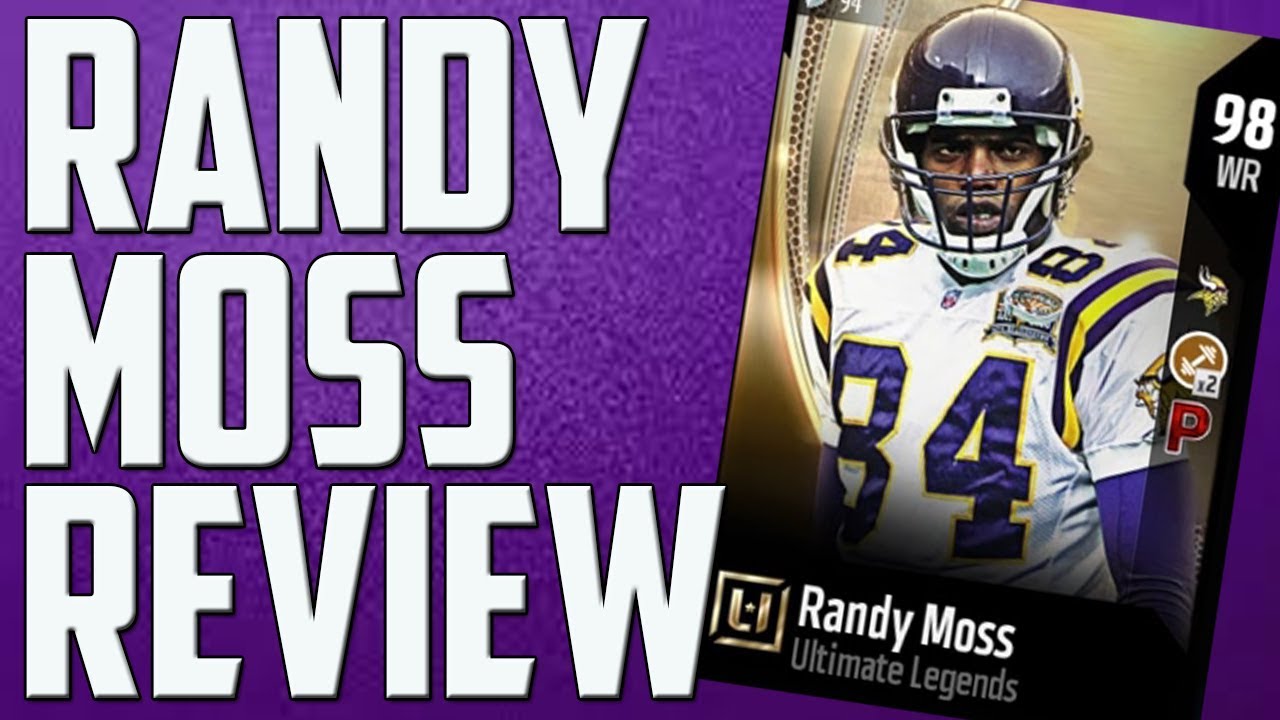 How Good is 98 Overall UL Randy Moss? MUT 18 Card Review - YouTube