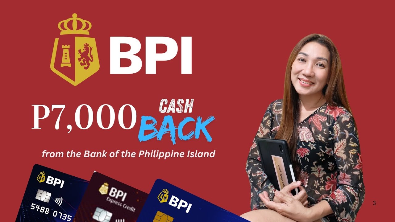 7,000 Cash back from BPI Credit Cardd | #crisellemorales - YouTube