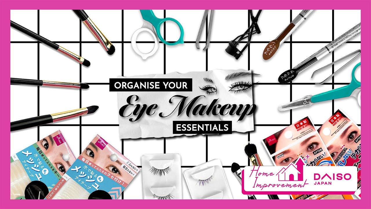 Organize Your Eye Makeup Essentials - YouTube