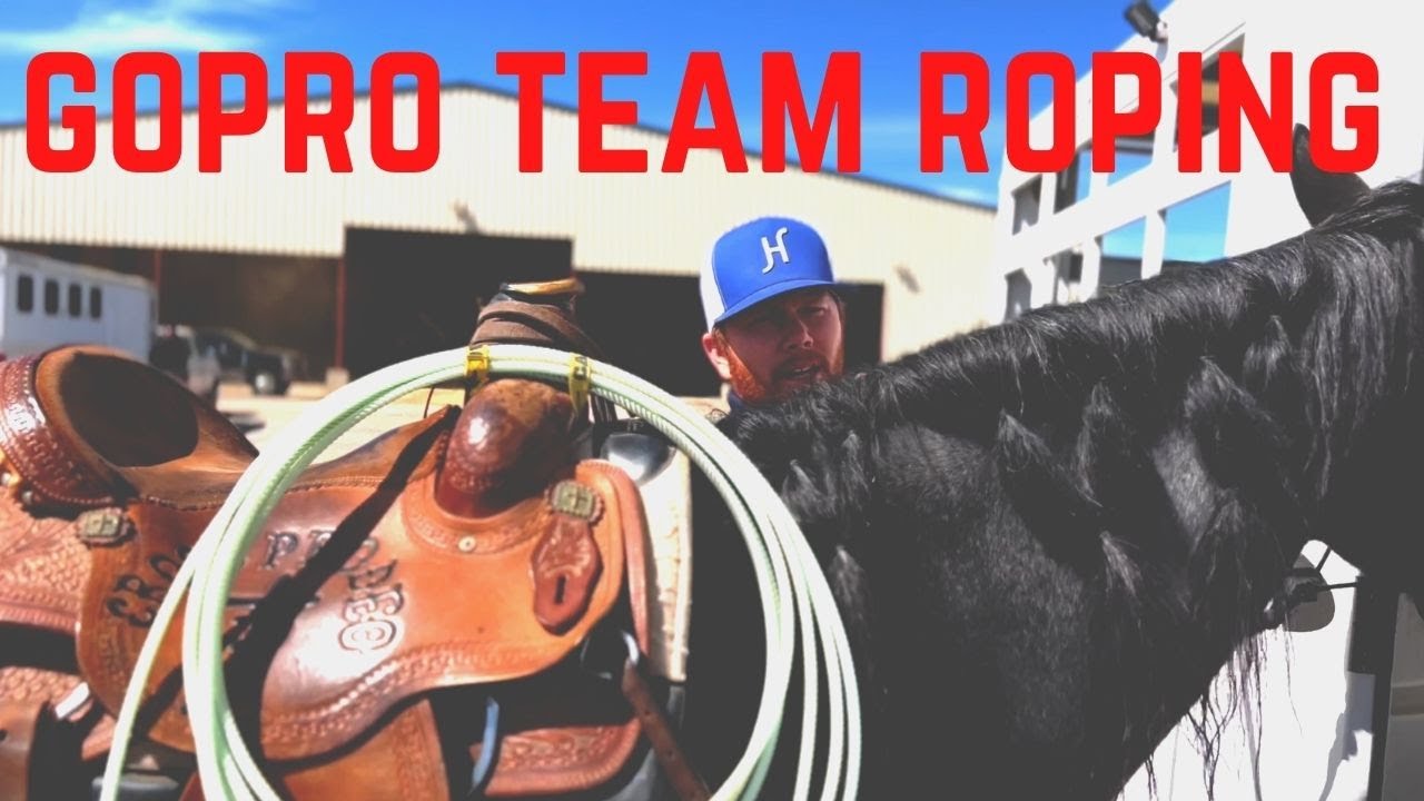 Testing out Team Ropes! // GOPRO TEAM ROPING - YouTube