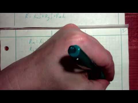 Statics Lecture 3 part 4 example - YouTube