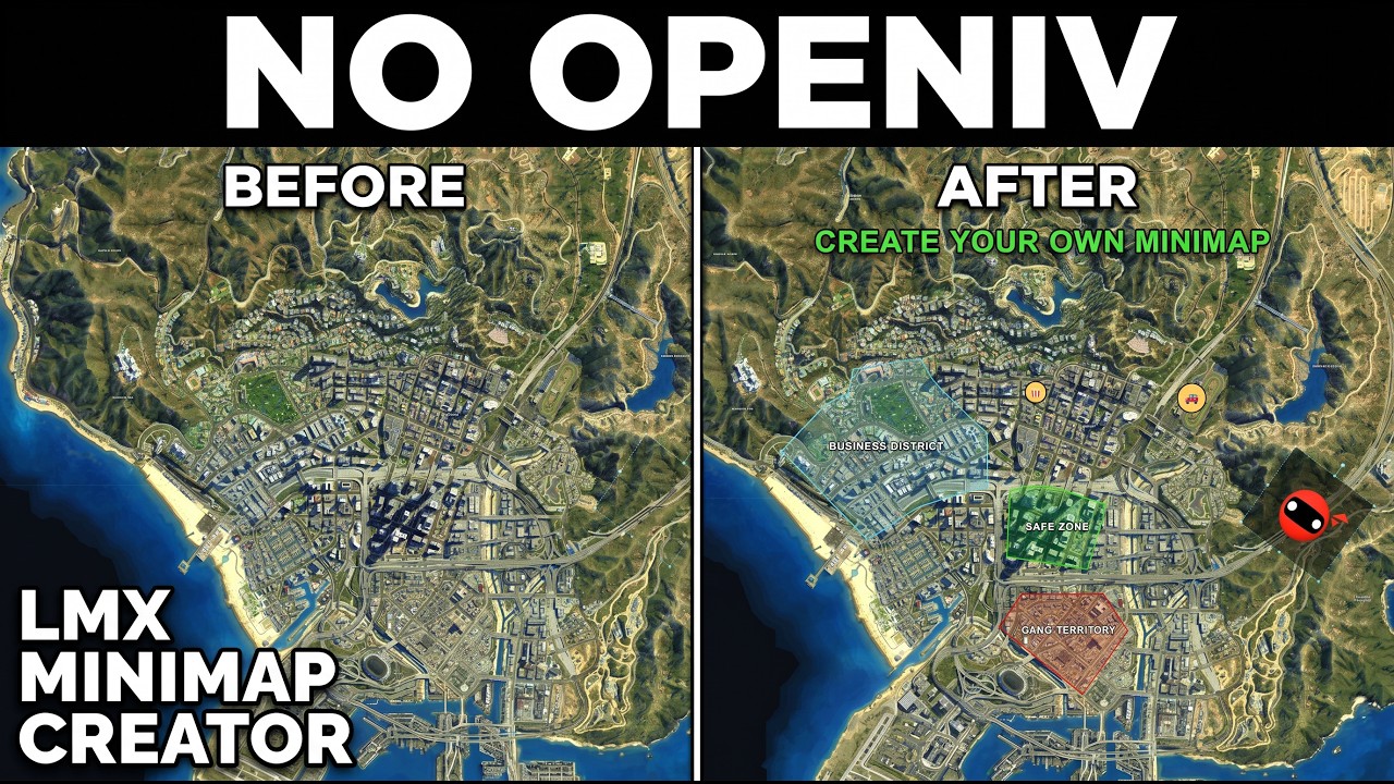 We Built a FiveM Minimap Editor — No OpenIV, In-Game - YouTube