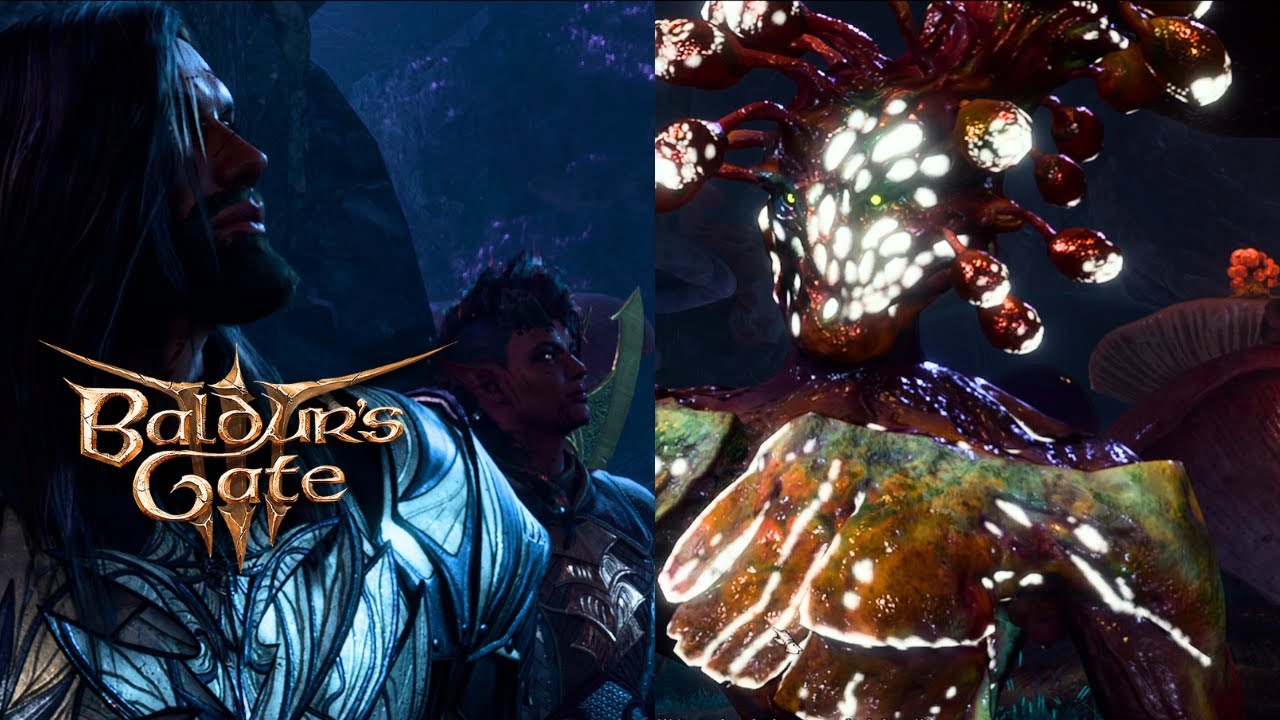 Baldur's Gate 3 - Part 10 - Finding the Myconid Colony - YouTube