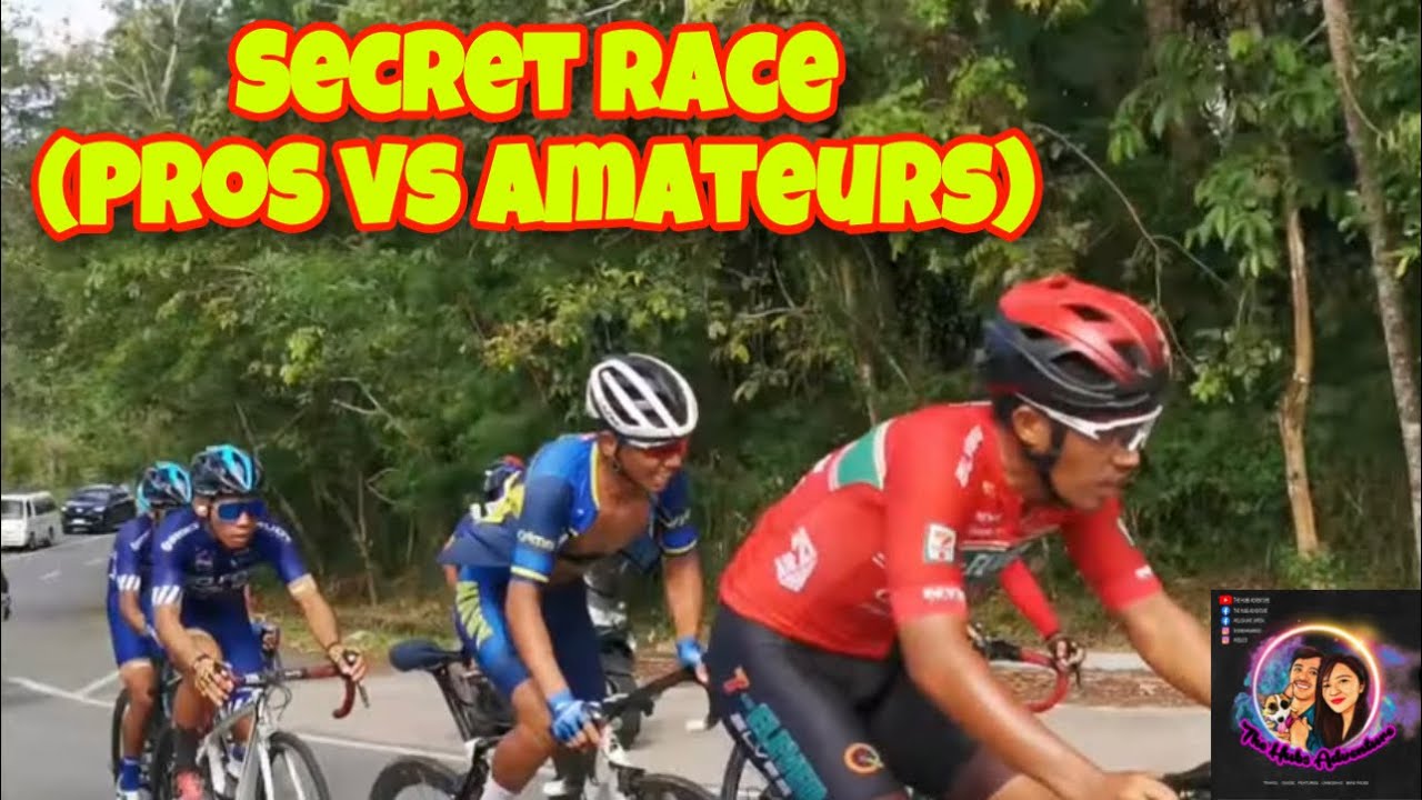 Secret Race (PROs vs Amateurs) - YouTube
