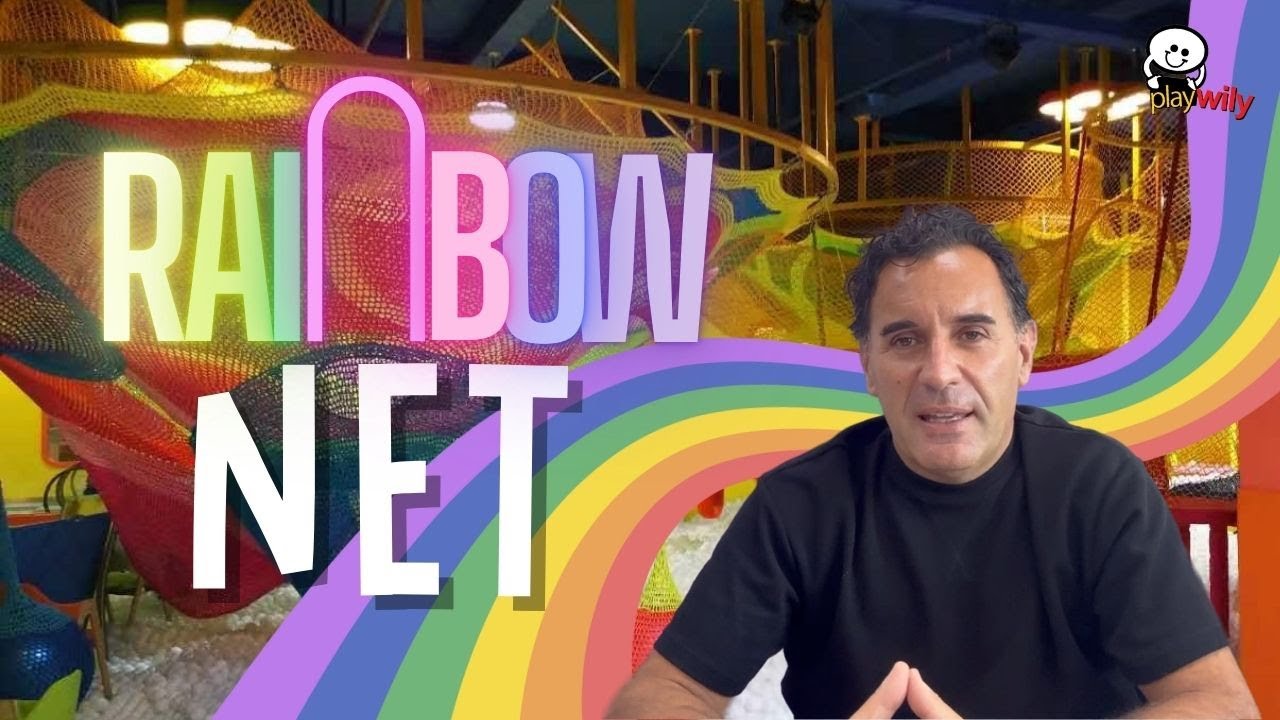 Rainbow net, l'œuvre du divertissement ! - YouTube