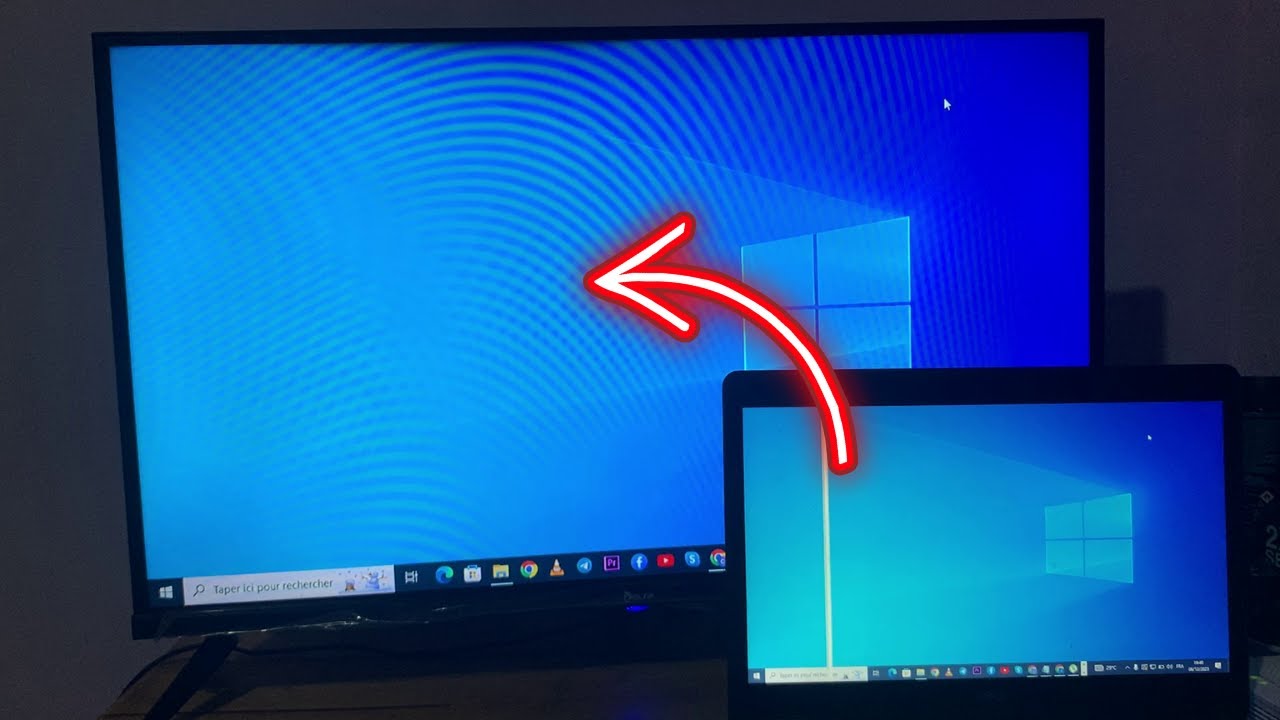 Comment Partager Ecran Du Pc Sur Smart TV ( FACILE ) - YouTube