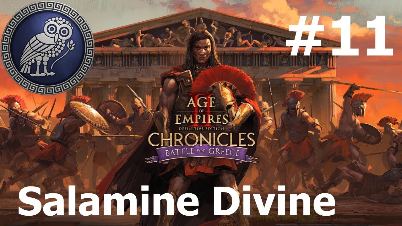 #11 Battle for Greece : Salamine Divine (Age of Empire 2 DE) - YouTube
