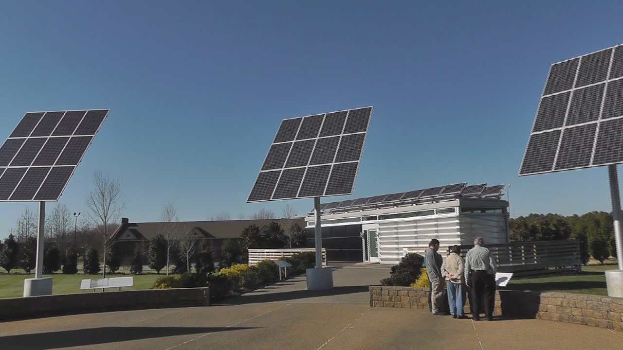 Tellus Science Museum - Part 1 - Solar Home Exhibit - YouTube