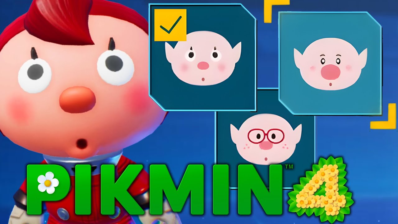 Create Your Own Pikmin 4 Character! NEW Pikmin 4 Trailer - YouTube