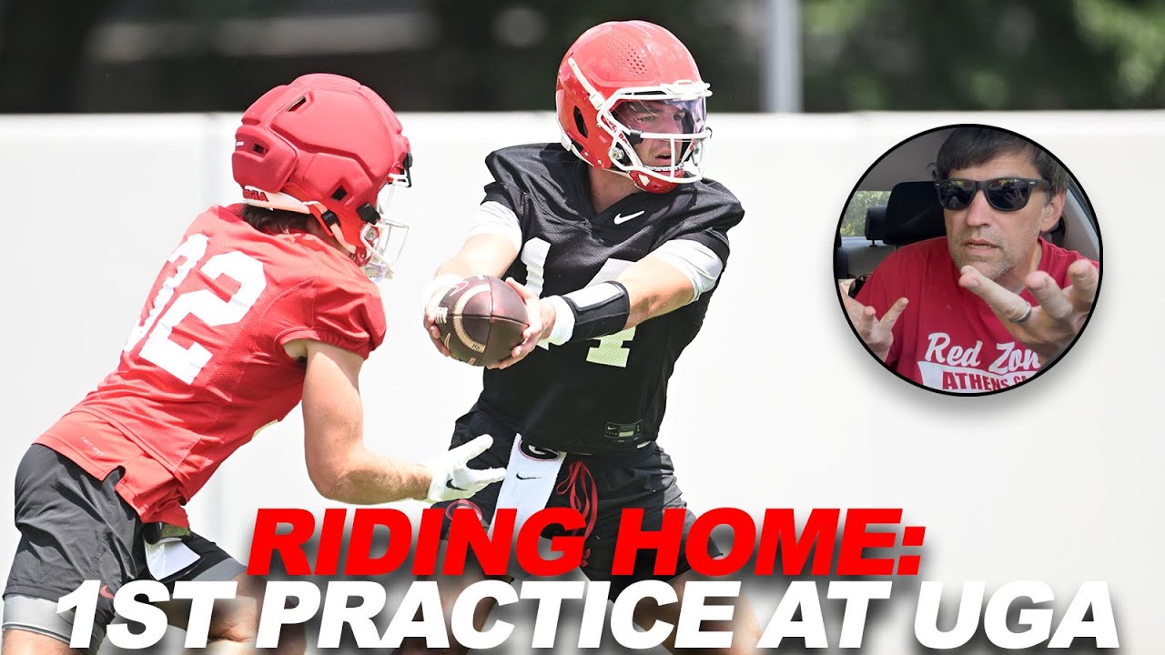 RIDING HOME: UGA Football Insider Practice Report - YouTube