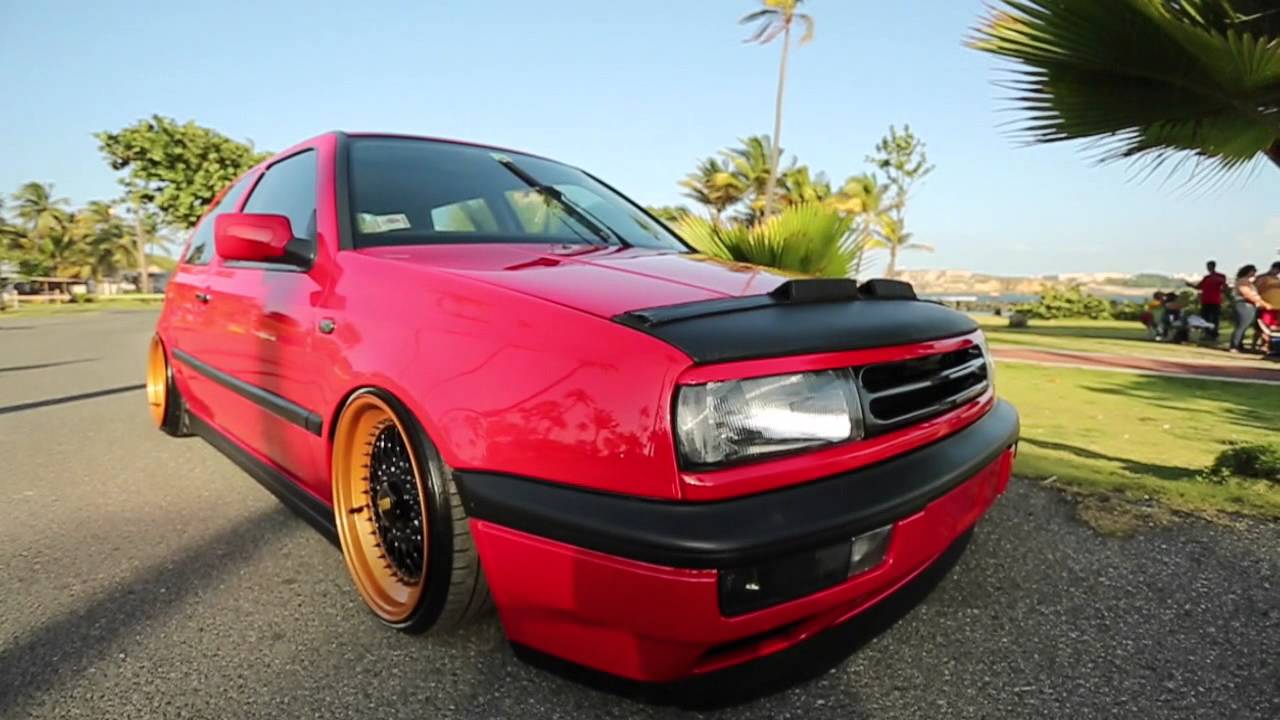 "Bad Blood" - Oscar Ortiz' bagged GTi VR6 - YouTube
