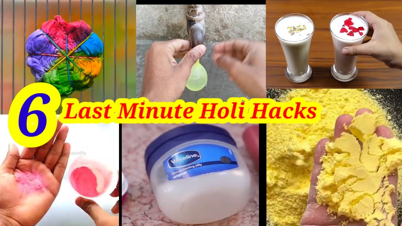 7 LIFE Saving HOLI Hacks for KITCHEN & HOME 😱 Priya trends - YouTube