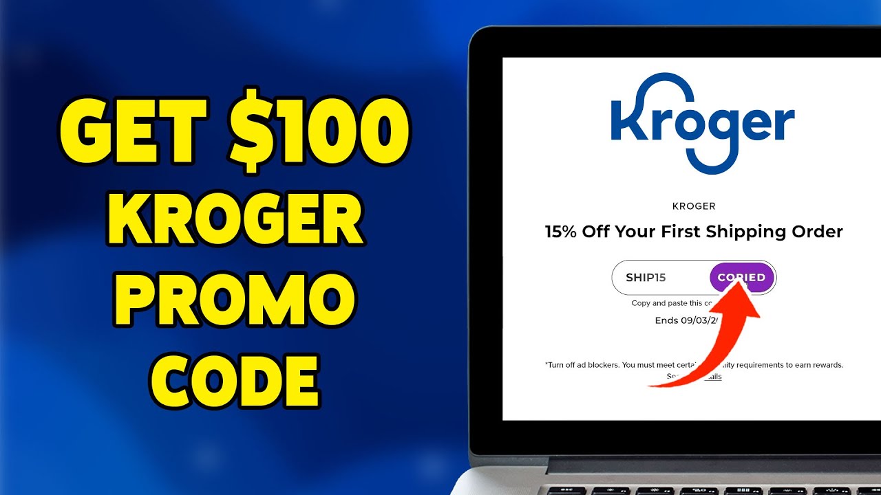 How To Get $100 Kroger Promo Code 2024 (BEST DEALS) - YouTube