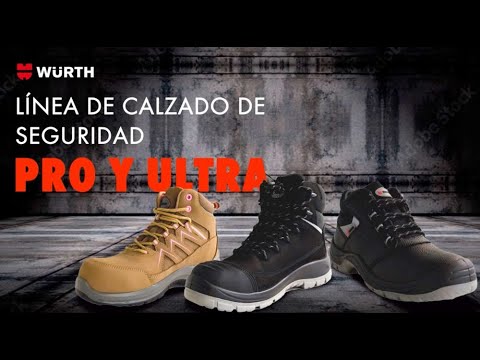 Línea de zapatos de seguridad de Würth - YouTube