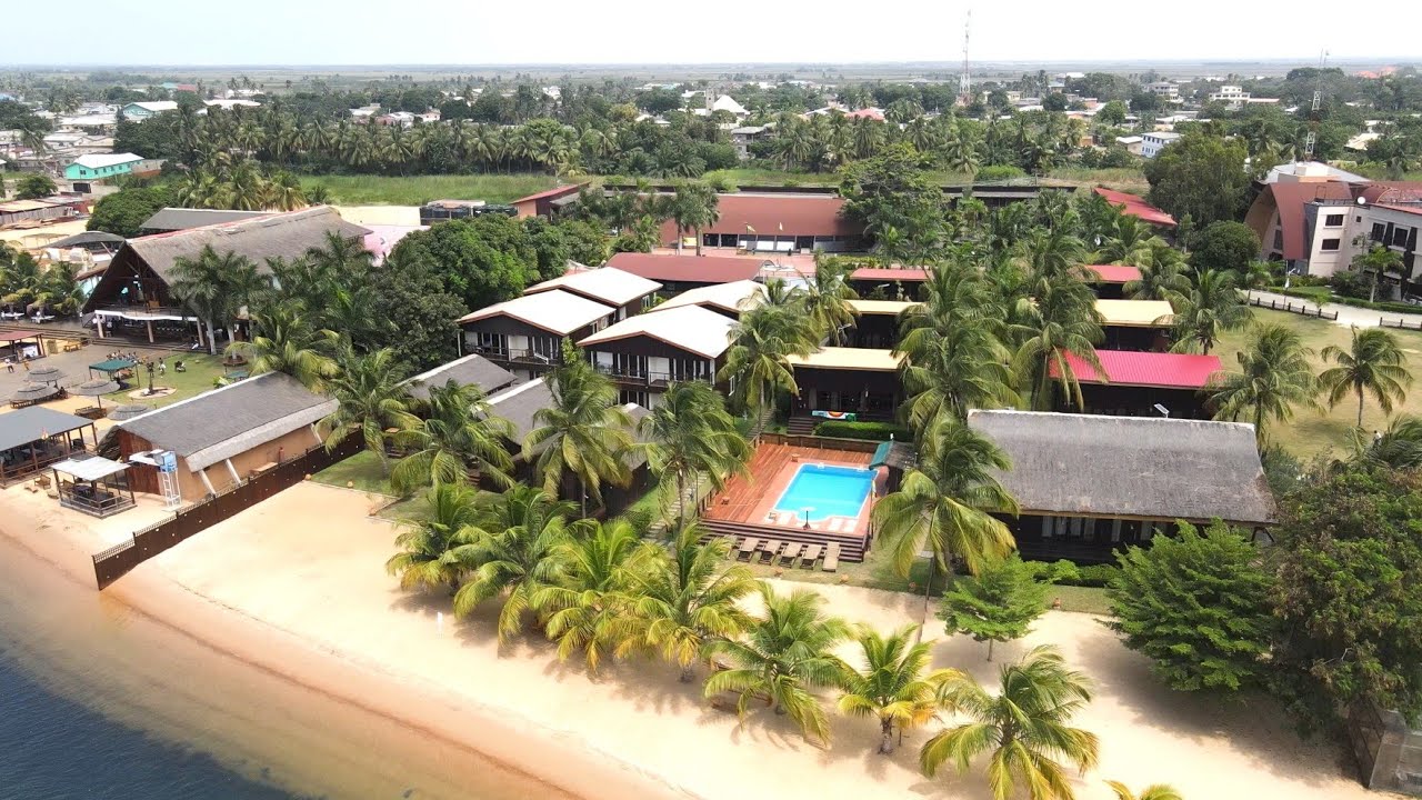 This Is The Best Waterfront Resort In Ghana #Tour - YouTube