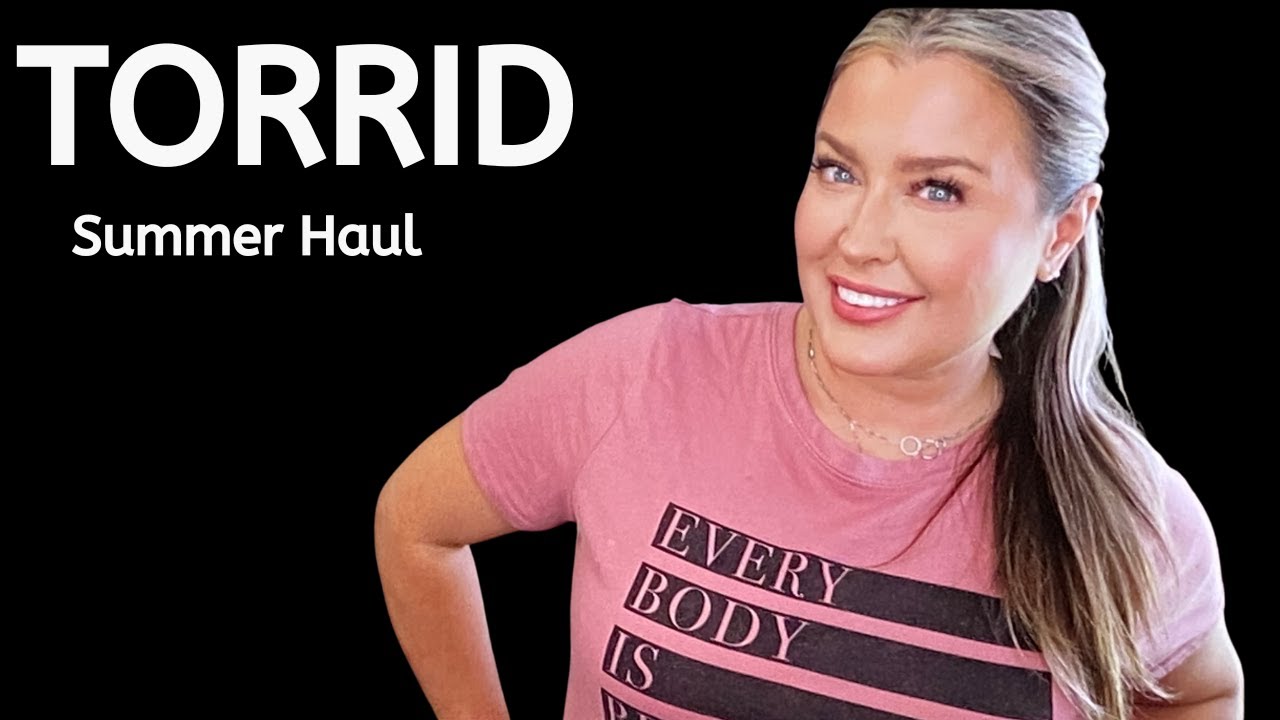 TORRID SUMMER 2022 HAUL | MID SIZE PLUS SIZE HAUL | HOTMESS MOMMA VLOGS ...
