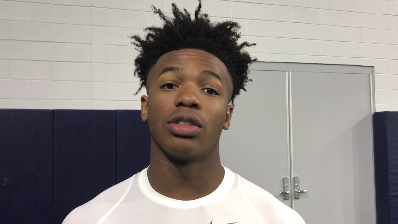 Carthage RB Keaontay Ingram Dallas NIKE Opening - YouTube