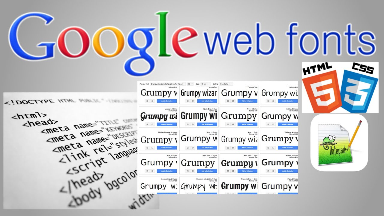 Google Web Fonts Tutorial link To Google Fonts YouTube google-web-fonts-tutorial-link-to-google-fonts-youtube